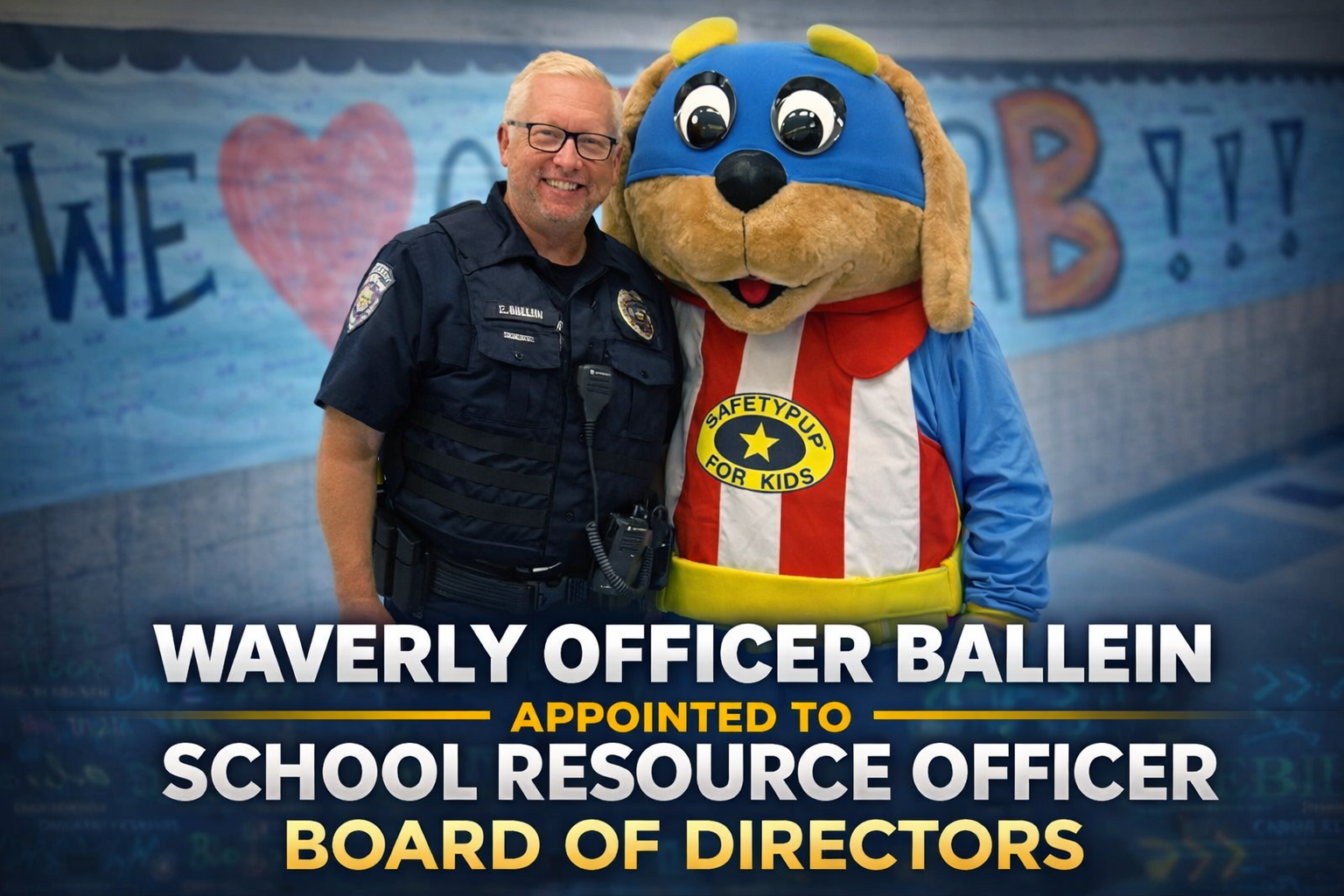 Waverly School Resource Officer Eric Ballein Appointed Southeast ...